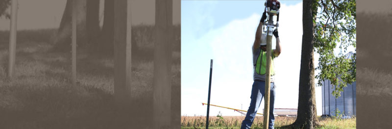 Post Drivers, Post Pullers, Hydraulic & Gas Powered | Rhino Tool